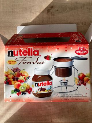 Nutella fonduta