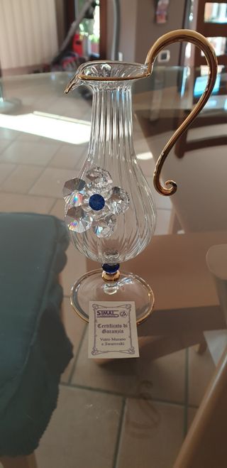 oggetto murano e swarovski 