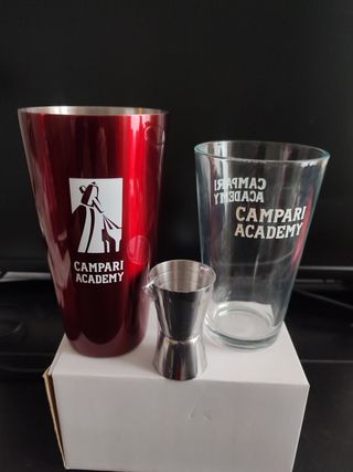#shaker #Campari Academy + dosatore per collezioni