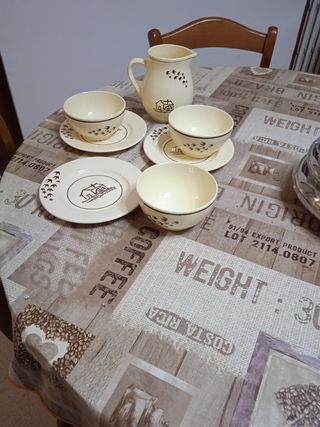 ciotole e brocca mulino bianco 