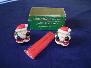 Babbi Natale Portacandele