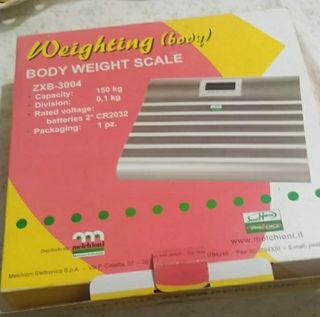 bilancia pesa persona