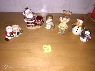 gingilli natalizi nuovo in ceramica e uno terrà  