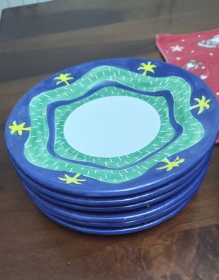 Piatti decorativi a mano