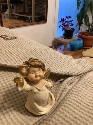 Angioletto soprammobile natalizio