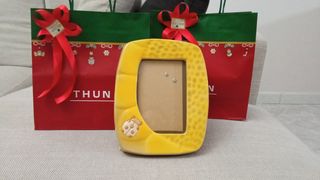 THUN CorTHUNice Girasole Coccinella Gialla 13x8 cm