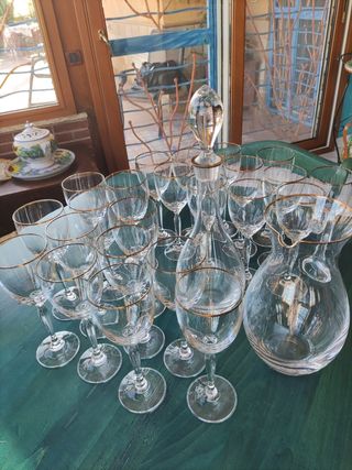 bicchieri in cristallo 