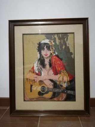Quadro mezzo punto vintage
