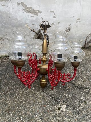 Lampadario vintage anni 50