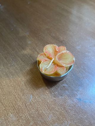 Candela a fiore
