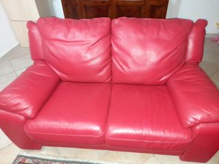 divano rosso