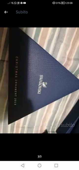 set swarovski 4 stelle natale