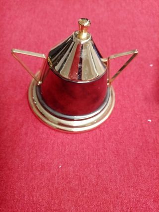 Zuccheriera in gold plated