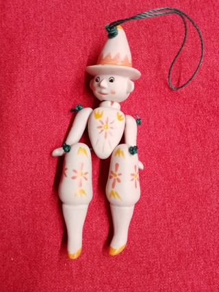 Burattino in porcellana 