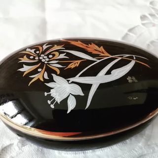 portagioelli di porcellana, vintage, cobalto