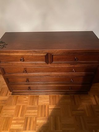 Cassettiera con 2 cassetti piccoli e 3 grandi