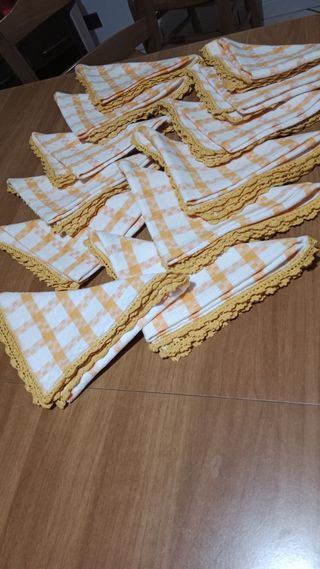 tovaglioli in puro cotone