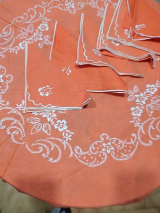 tovaglia con 6 tovaglioli 