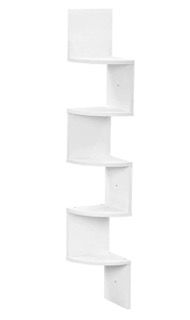 Libreria Scaffale Mensole da Parete Angolare Desig