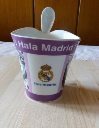 Tazza con cucchiaino Real Madrid