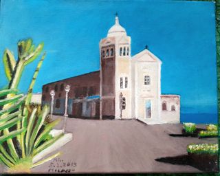 dipinto a olio su tela chiesa San Rocco