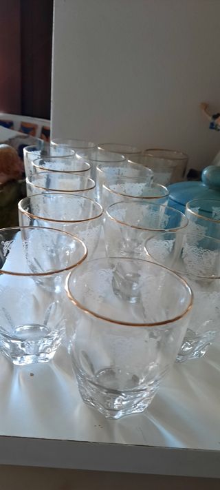 Cristallo e oro zecchino 