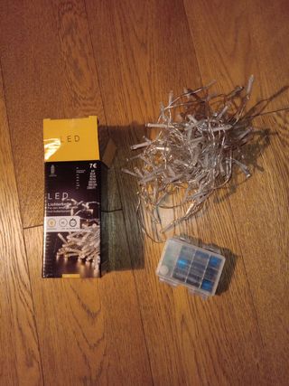 Catena luminosa,intermittenza,condujo,telecomando