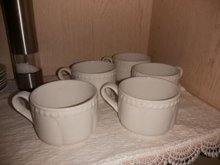 5 tazze da the/caffelatte churchill 