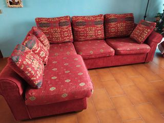 DIVANO ANGOLARE, PENISOLA SPOSTABILE 