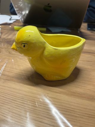 Uccello in ceramica svuota tasche 