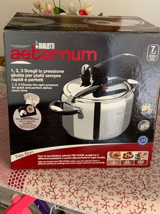 Bialetti "Aeternum" Pentola a pressione nuova