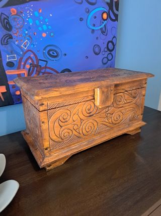 Cofanetto etnico fatto a mano