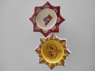 due portacenere artigianali 