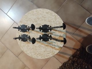 4 porta abiti in ferro battuto