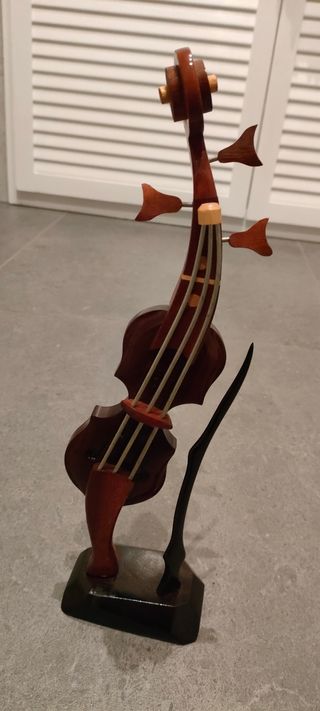 Violino in legno h38cm