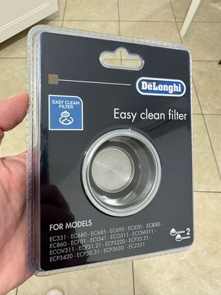 Filtro macchina per caffè De Longhi due tazze