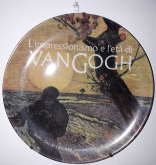 Piatto decorativo a tema Van Gogh
