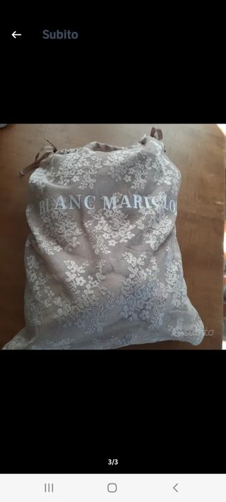 coperta plaid blanc mariclo 