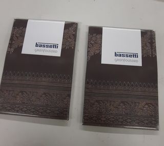 Due federe in raso satin 65 x 100