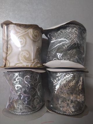 Rotolo nastro decorativo natalizio