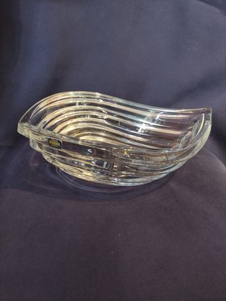 vaso portacioccolatini in cristallo Bohemia