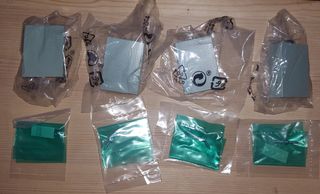 Ikea Besta Maniglie per anta cassetto x4 verde