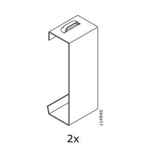 Ikea Besta connettore posteriore x2 cod 114949