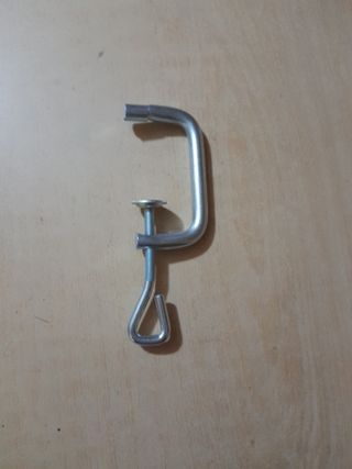 morsetto fissaggio   macchina pasta al tavolo