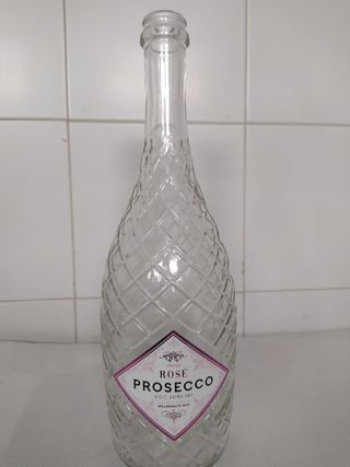 botella bottiglia vuota rose