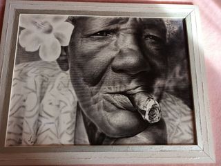 vecchia con il sigaro