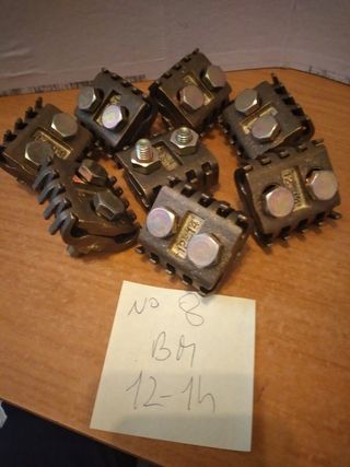 N.8 morsetti a pettine bm misura 12-14