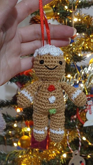 Decoro Natalizio Uncinetto Amigurumi