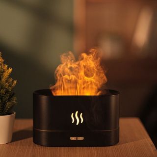 FRADELB- Air Diffuser Flame, NERO