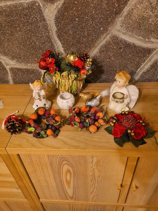 Addobbi natalizi, angeli portacandele,

per albero